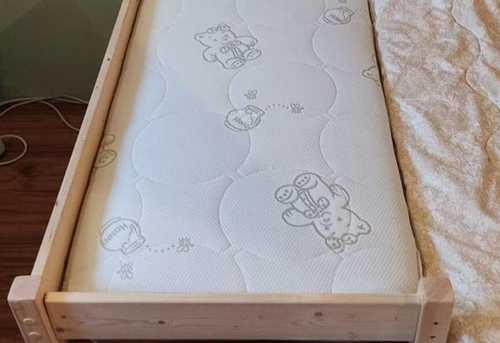 Кроватка для детей от 0 лет с матрасом