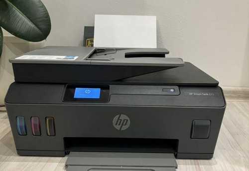 Принтер, сканер Hp SMART Tank 615 с снпч wifi