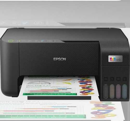 Мфу струйный Epson L3250 цветная печать, A4, с снп