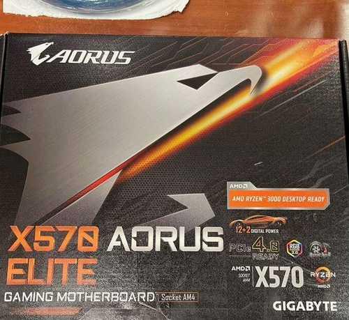 Материнская плата Gigabyte X570 Aorus Elite ATX