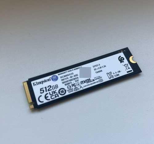 M.2 SSD Kingston KC3000 512Gb