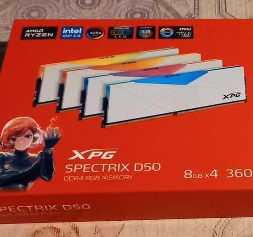 Оперативная память ddr4 XPG spectrix D50