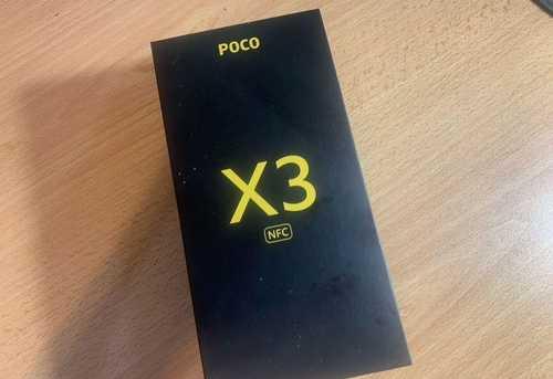 Оригинальная коробка poco X3