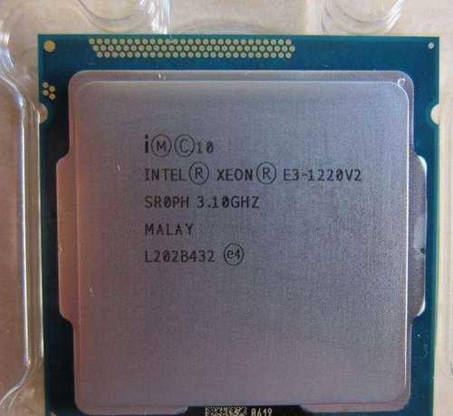 Процессор Xeon E3 1220v2
