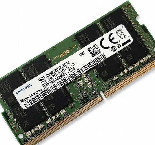 Память оперативная 32gb ddr4 2666MHz Samsung серве