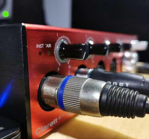 Звуковая карта focusrite clarett 4pre