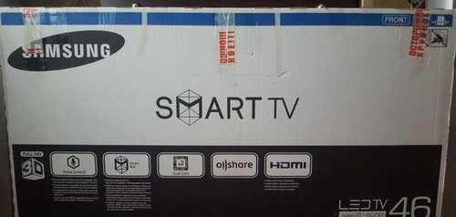 Samsung smart tv UE46F6400 с 3D и кронштейном