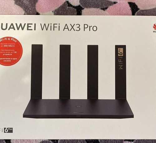 Wi fi роутер Huawei ax3 Pro