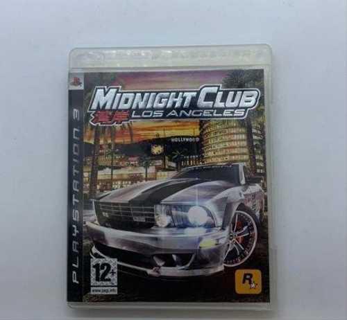 Midnight Club Los Angeles для PS3