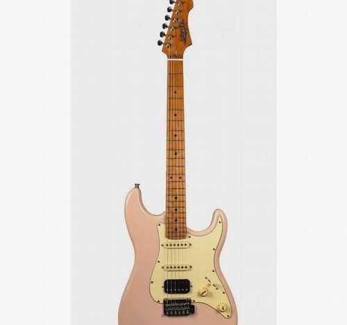 Электрогитара JET Guitars JS-400 Stratocaster HSS Maple FB Shell Pink