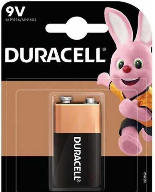Батарейка Duracell размера 9V
