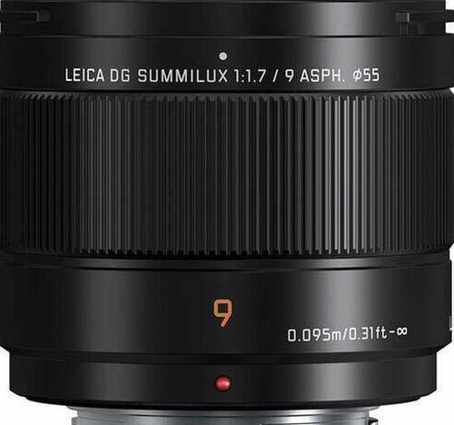 Panasonic Leica DG Summilux 9mm f/1.7 asph