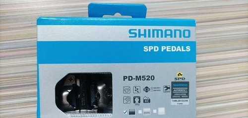 Контактные педали Shimano PD M520