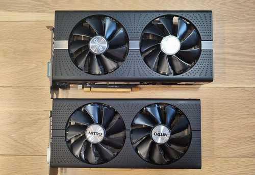 Видеокарты Sapphire RX 570 8Gb (разные)