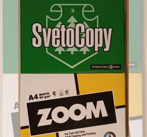 Бумага офисная "SvetoCopy", "zoom"