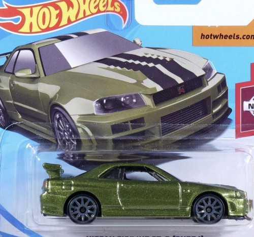 Hot wheels nissan skyline r34