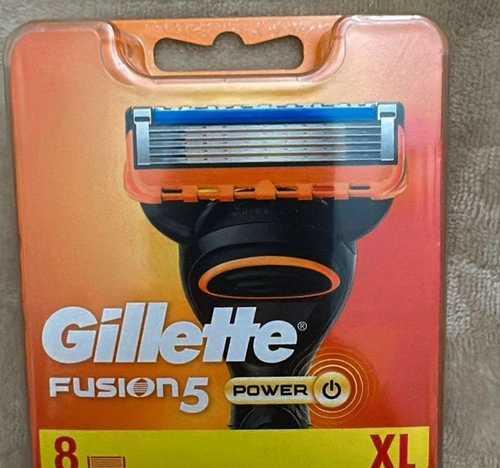 Кассеты для бритья gillette fusion 5 power