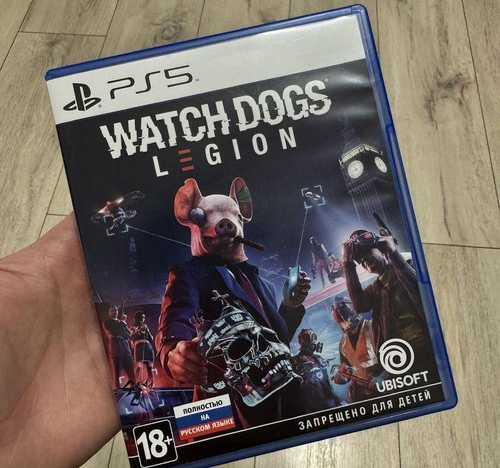 Watch dogs legion ps5 диск