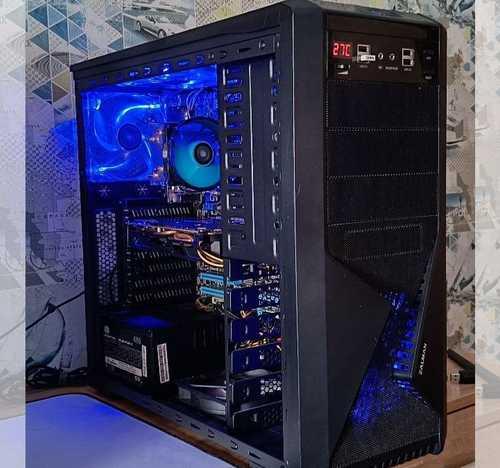 Игровой пк i7/rx570/16gb/120gb