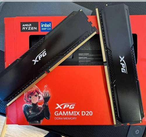 Оперативная Память DDR 4 16 gb 3200 xpg gammix d20