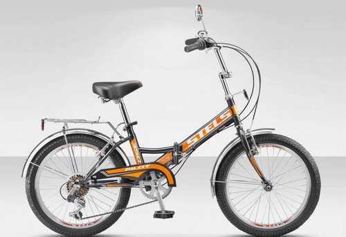 Велосипед Stels Pilot 350 20" черн/оранжевый