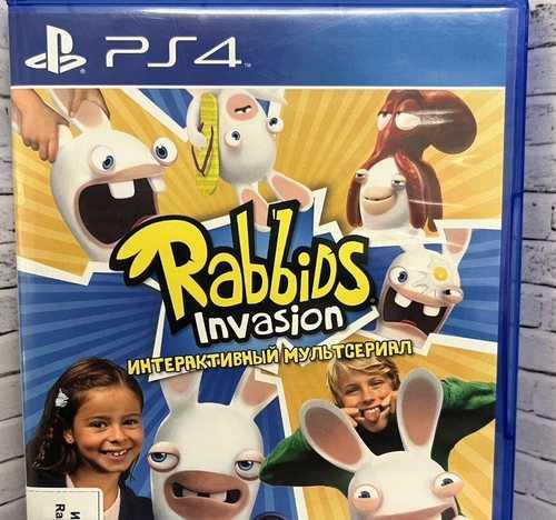 Игра для PS4 Rabbids Invasion