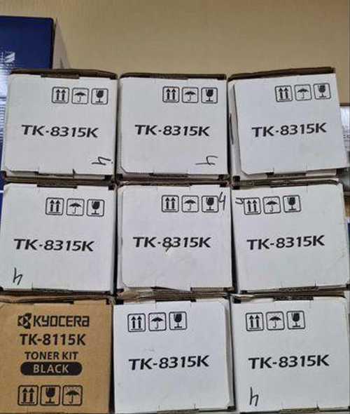 Картридж Kyocera TK-8315K чёрный TK-8315