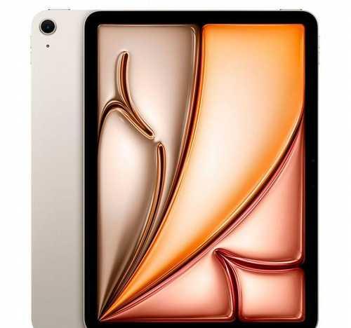 Планшет Apple iPad Air 11" M2 (2024) Wi-Fi 256GB, Starlight (Сияющая звезда)