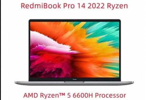 Новый Redmibook Pro 14 2.5K/Ryzen5-6600H/16/512