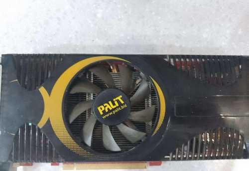 Не рабочая видеокарта/ Palit GeForce GTS 250 1гб