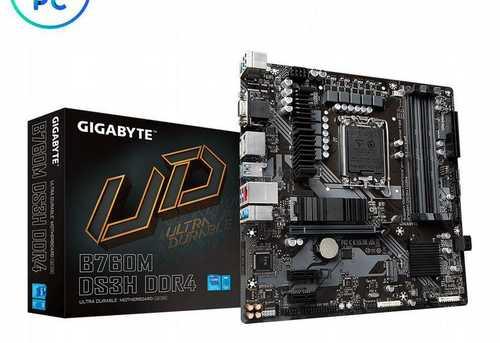 Материнская плата LGA1700 gigabyte B760M DS3H DDR4