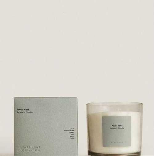 Ароматическая свеча Zara Home Poetic Mind