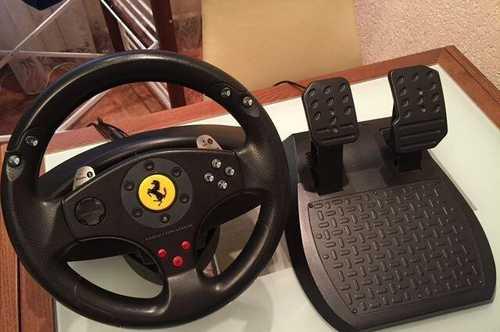 Игровой руль с педалями Thrustmaster Ferrari