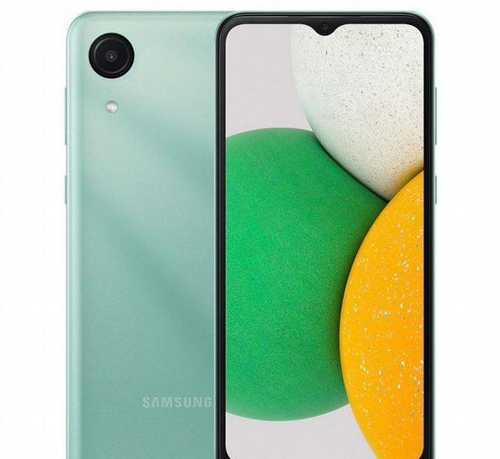 Samsung A03 2/32 Гб, зеленый (SM-A032F/DS)