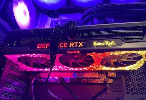 Видеокарта palit RTX3070 gamerock 8G