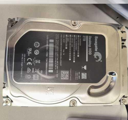 HDD 2tb Apple Seagate, пробег 1800 ч