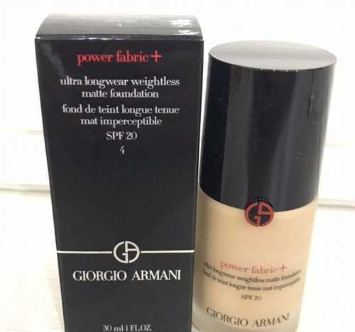 Крем тональный 4 giorgio armani power fabric