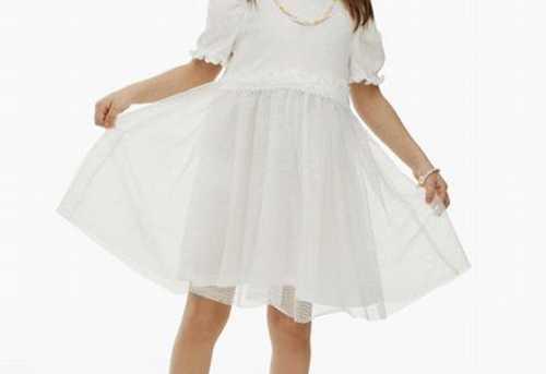 Белое платье для девочки 116