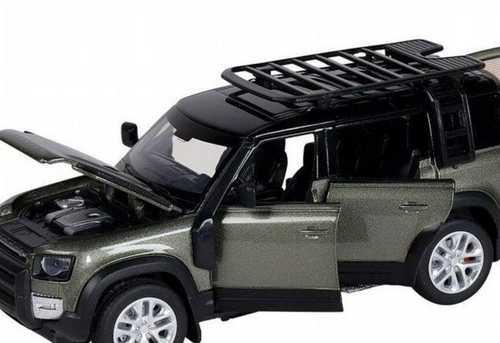 Машина Land Rover defender модель металлическая
