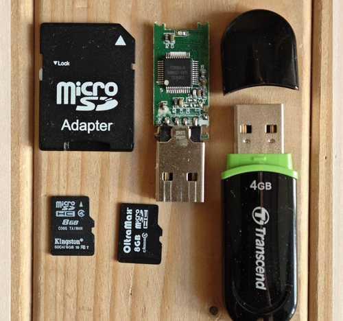 Флешка micro sd и usb