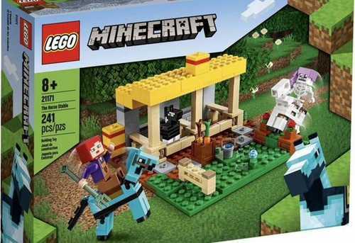 Конструктор lego Minecraft 21171 Конюшня