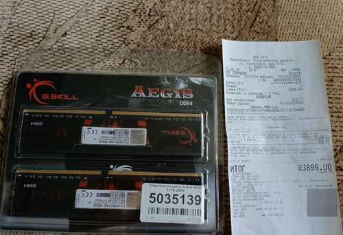 Оперативная память ddr4 16 gb 3200 Gskill Aegis