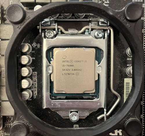 Комплект intel core i57600k и Asrock z 270 pro4