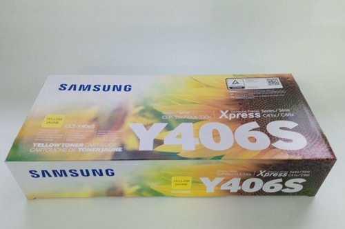 Тонер-картридж CLT-Y406S Yellow для Samsung CLP-36