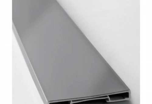 Горизонтальная панель икеа будбин 220x8 см, серый