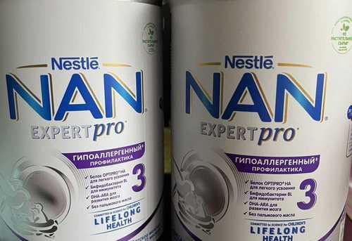 Смесь молочко NAN 3 гипоаллергенный 400 гр