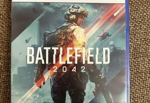 Battlefield 2042 ps5 диск новый