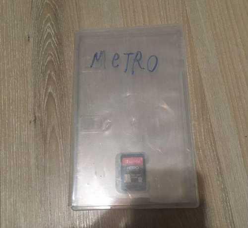 Картридж с игрой Metro Redux для Nintendo Switch