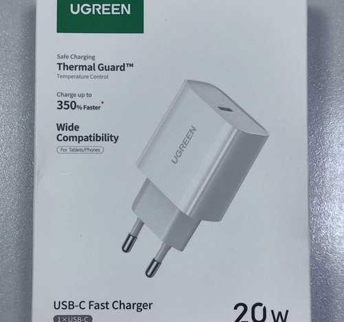 Зарядное устройство ugreen CD137 20W