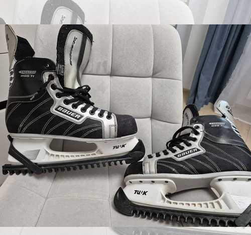 Хоккейные коньки bauer supreme 43 размер